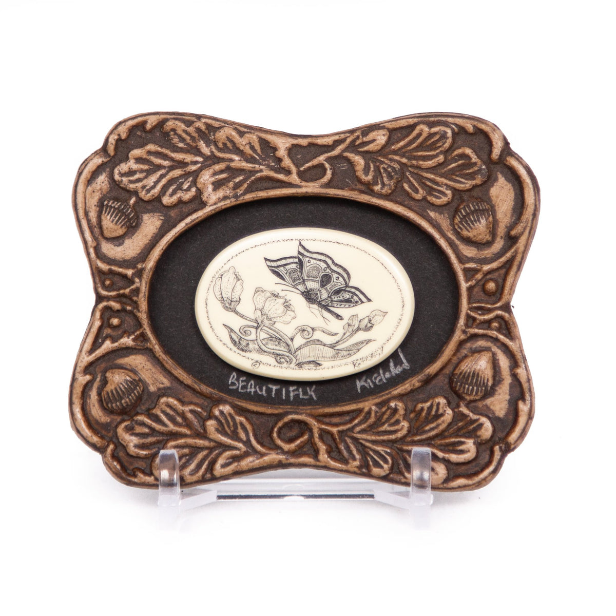 "Beautifly" Mini Chip Carved Frame – Tree of Life Artworks